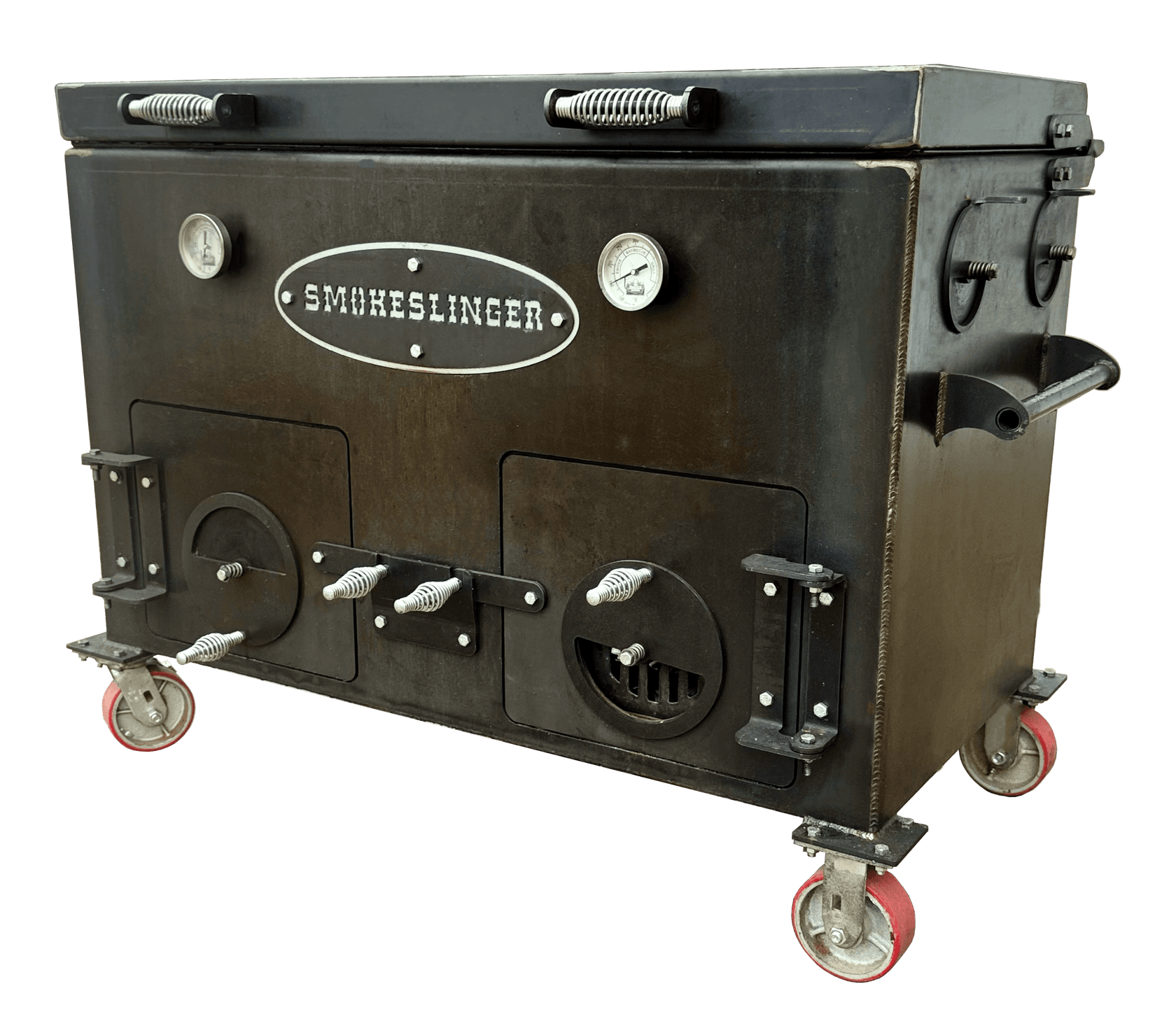 Full Size Smokeslinger - Texas Built Smoker Pit for Pitmasters ...