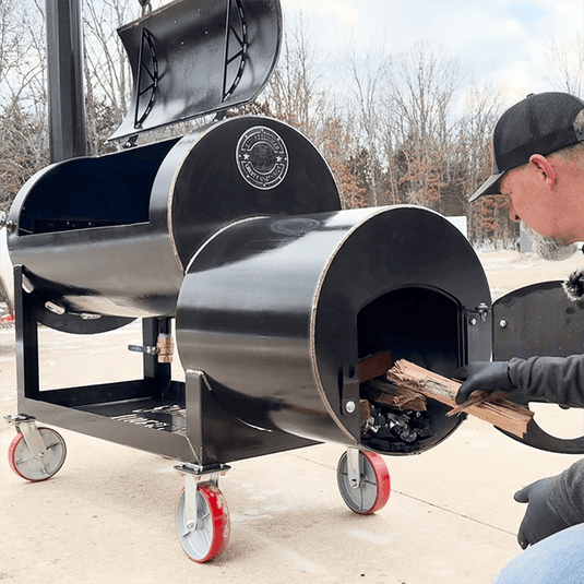 Liberty94 Offset Smoker - Texas Built for Pitmasters – SmokeSlinger