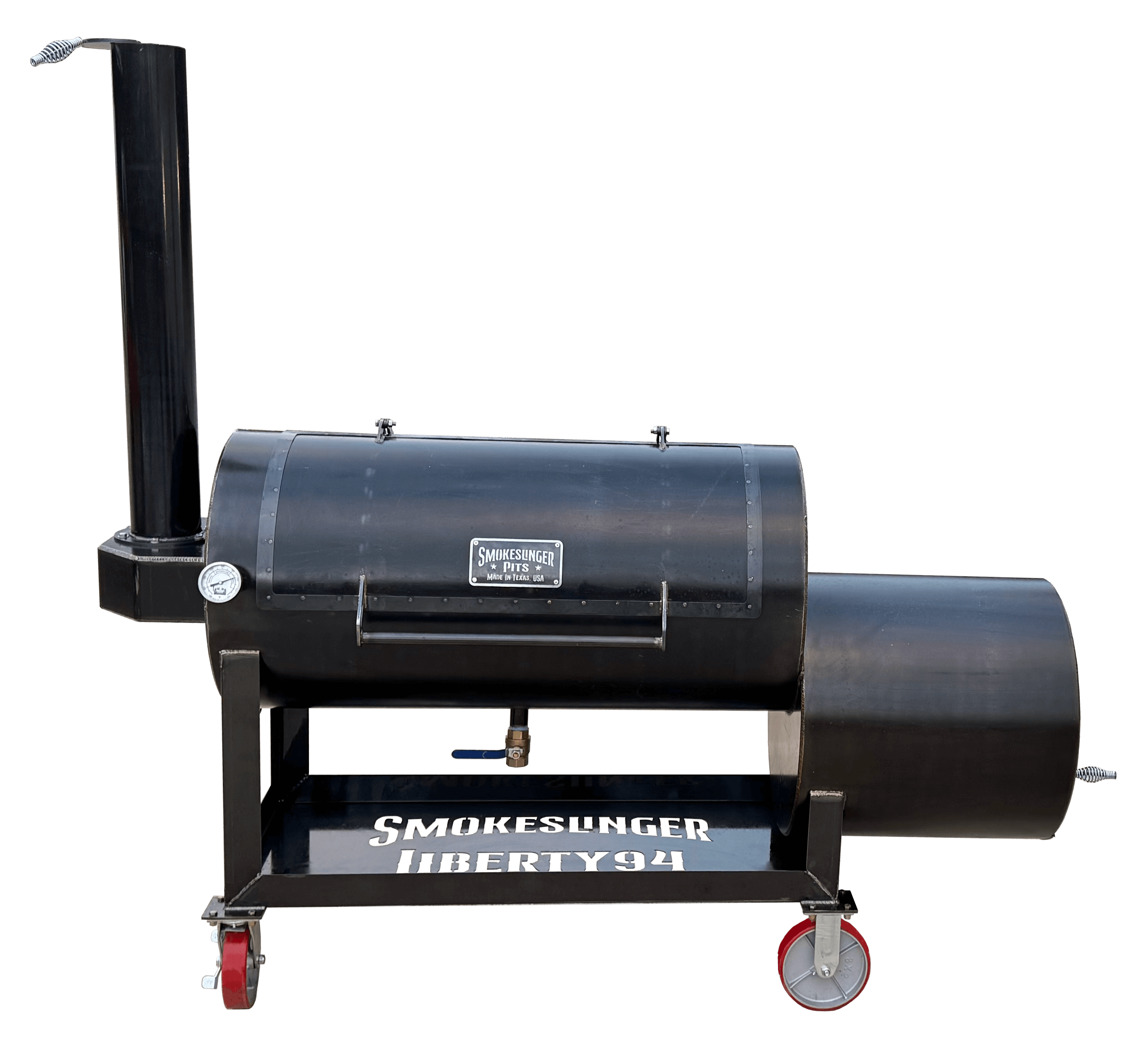 Liberty94 Offset Smoker - Texas Built for Pitmasters - SmokeSlinger
