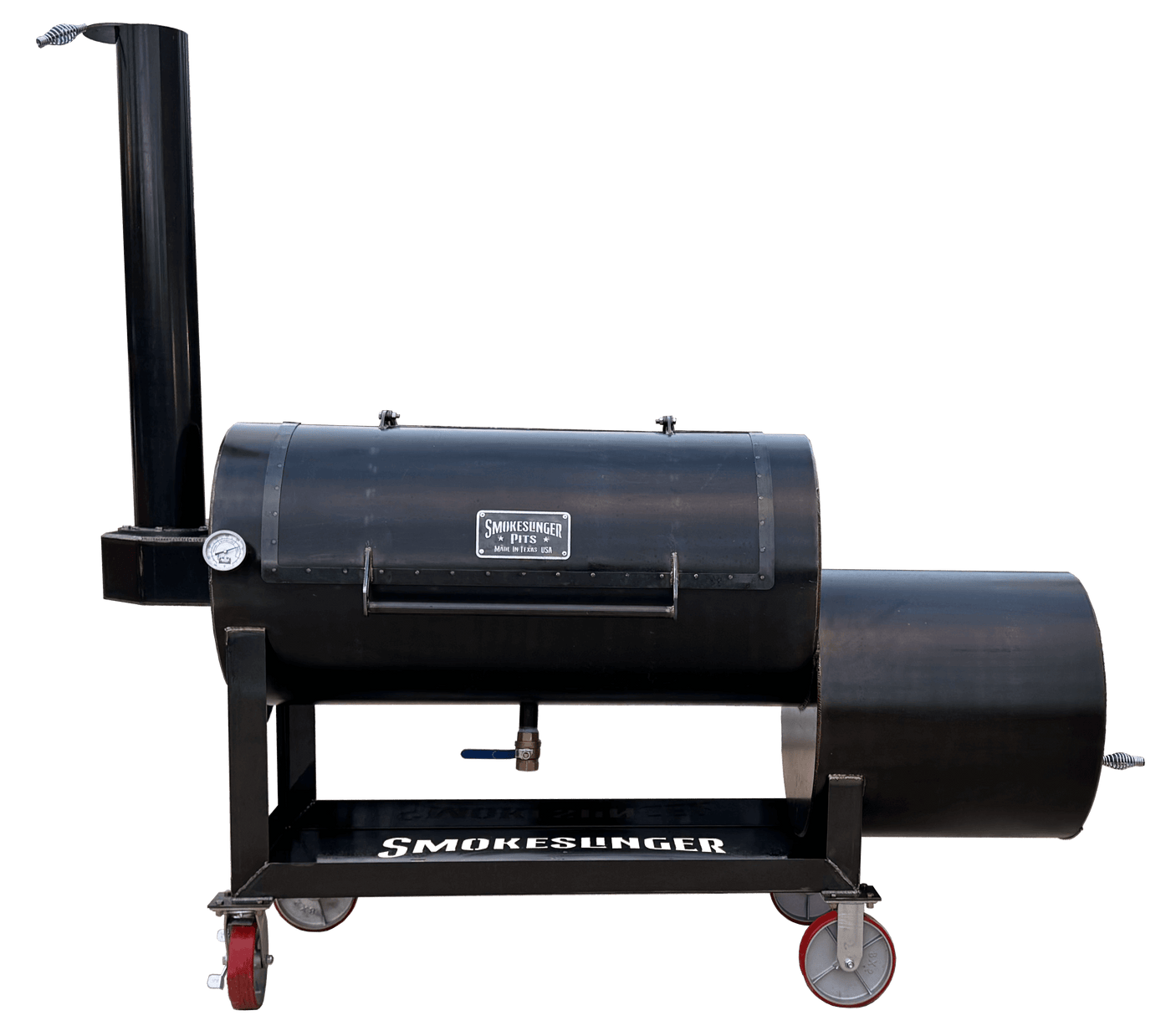 Liberty94 Offset Smoker - Texas Built for Pitmasters - SmokeSlinger